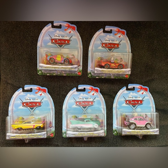 disney pixar cars | Toys | Disney Pixar Cars Easter Series Set Of 5 ...